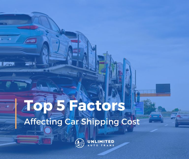 The Top 5 Crucial Factors Affecting Car Shipping Cost - Unlimited Auto ...